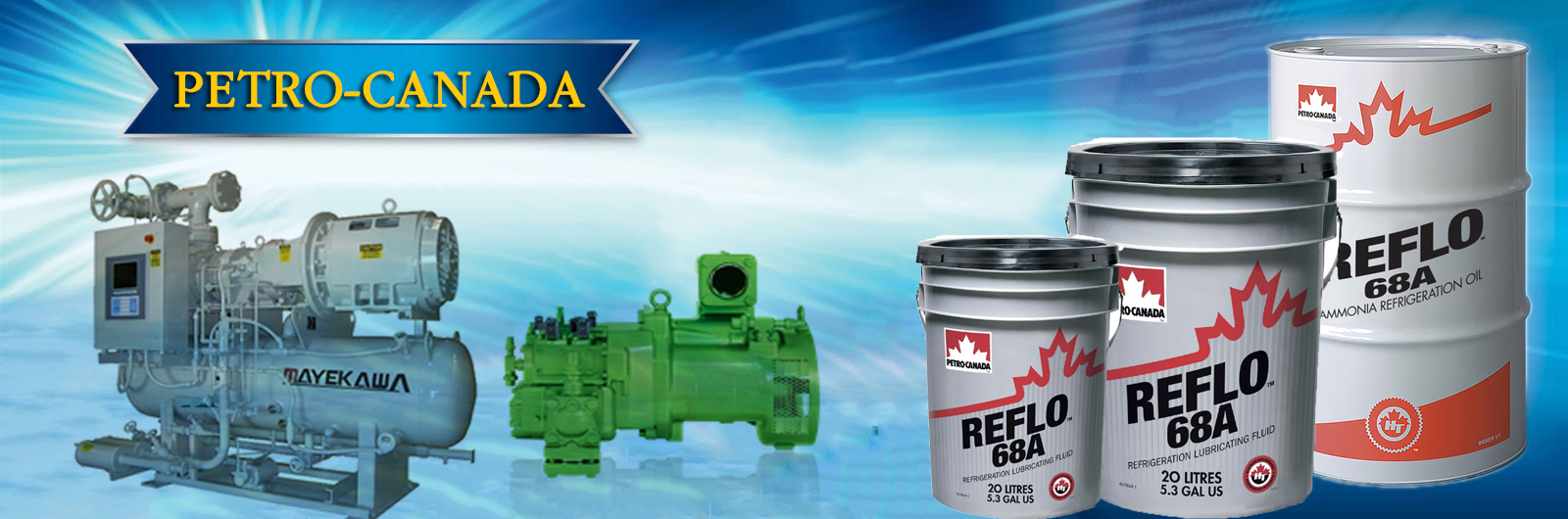 Nhớt petrocanada : Petro Canada Reflo Synthetic 68A 205 lit